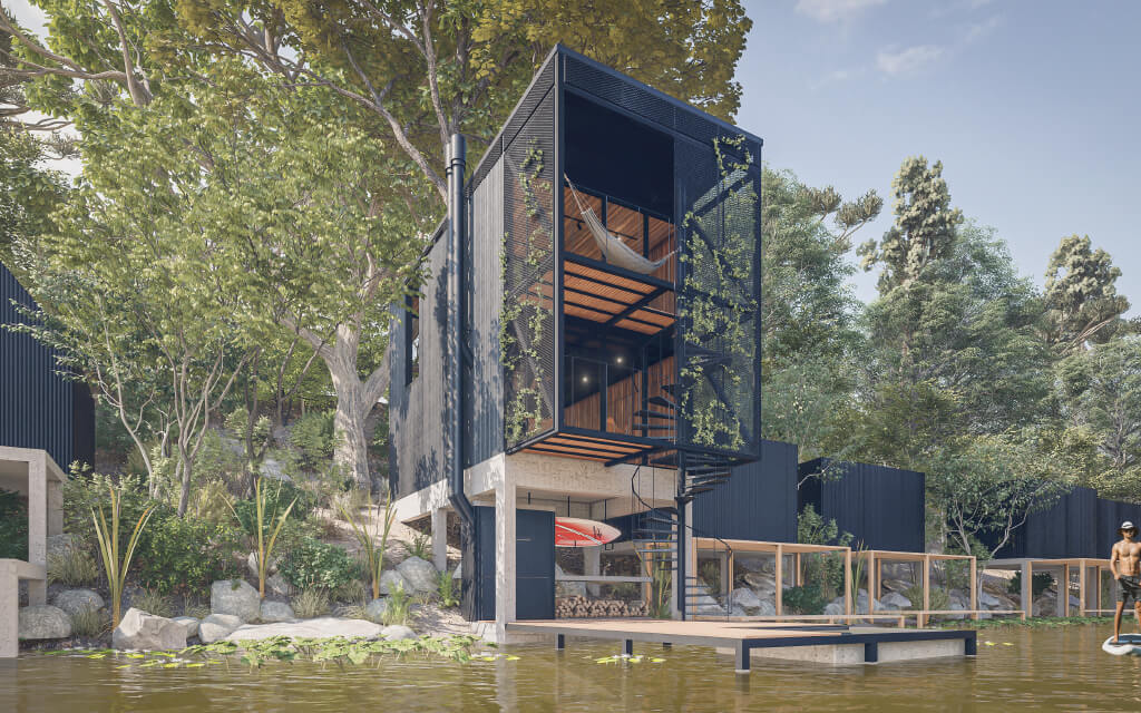 Casa REFUGIO - VINCI Arquitectura, Candelaria Misiones